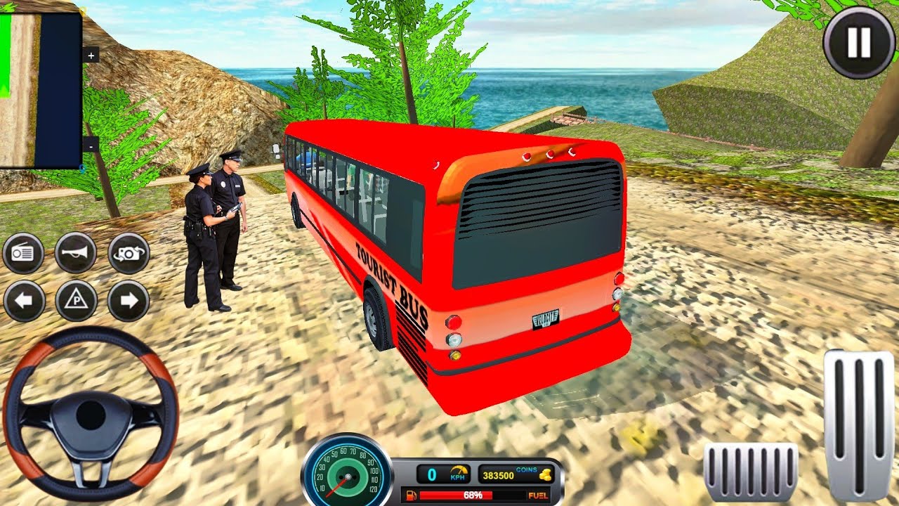 Offroad Bus Driving Simulator - Us Passengers Bus Realistic Driving ...