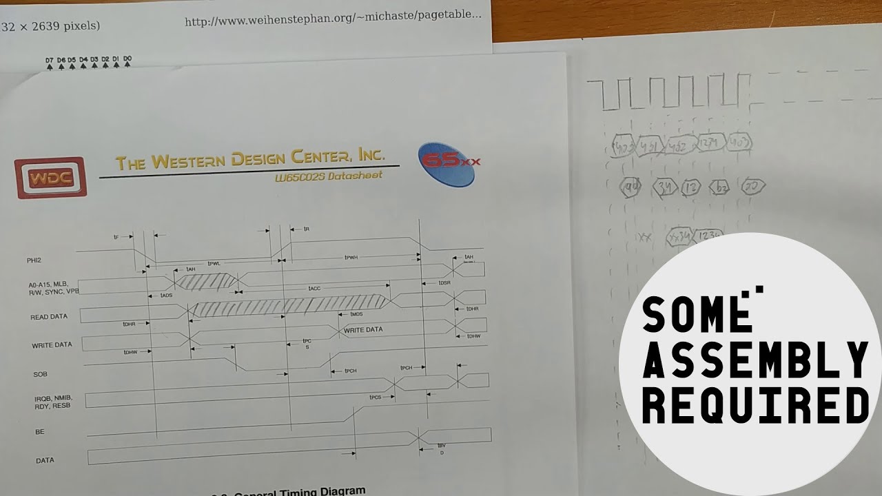 Reading and writing timing diagrams - YouTube