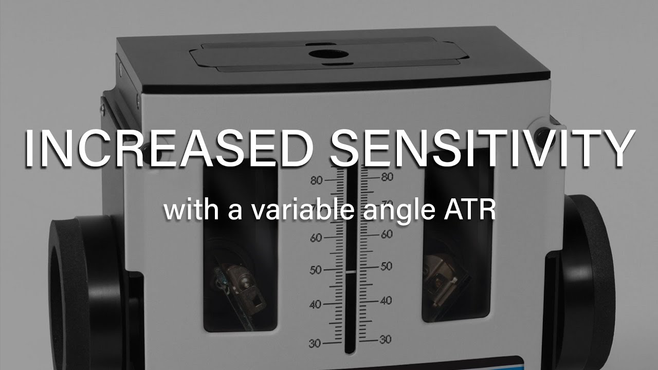 How to increase sensitivity with a variable angle ATR - YouTube