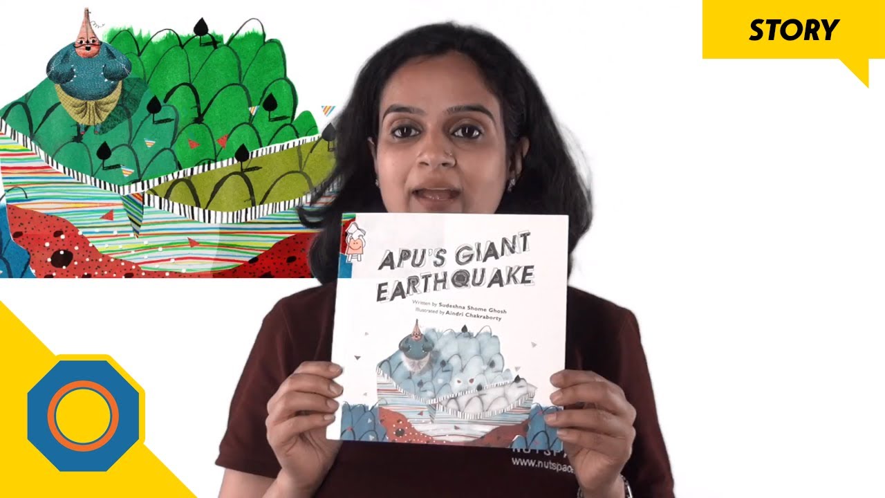 Apu's Giant Earthquake | Story for Kids | NutSpace - YouTube