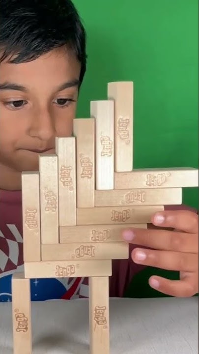 # JENGA BALANCE TOWER 12 ON 1 # - YouTube