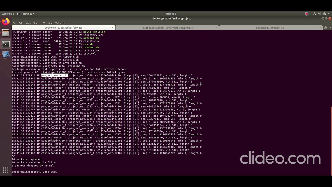 Hping3 Attack - Detection With Tcpdump And Netstat Tools - Protection ...