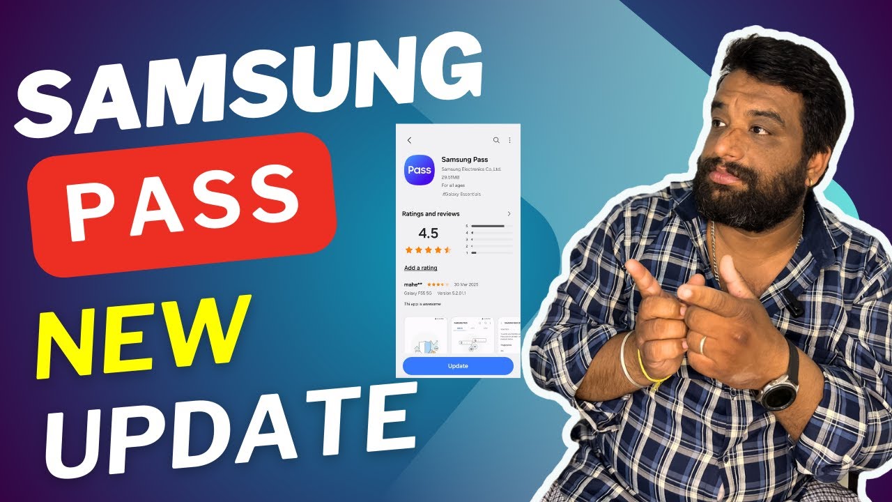 Samsung Pass New Update 2025: Features & How to Use It - YouTube