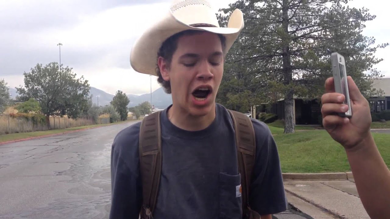 Hillbilly eats WORM!!! - YouTube