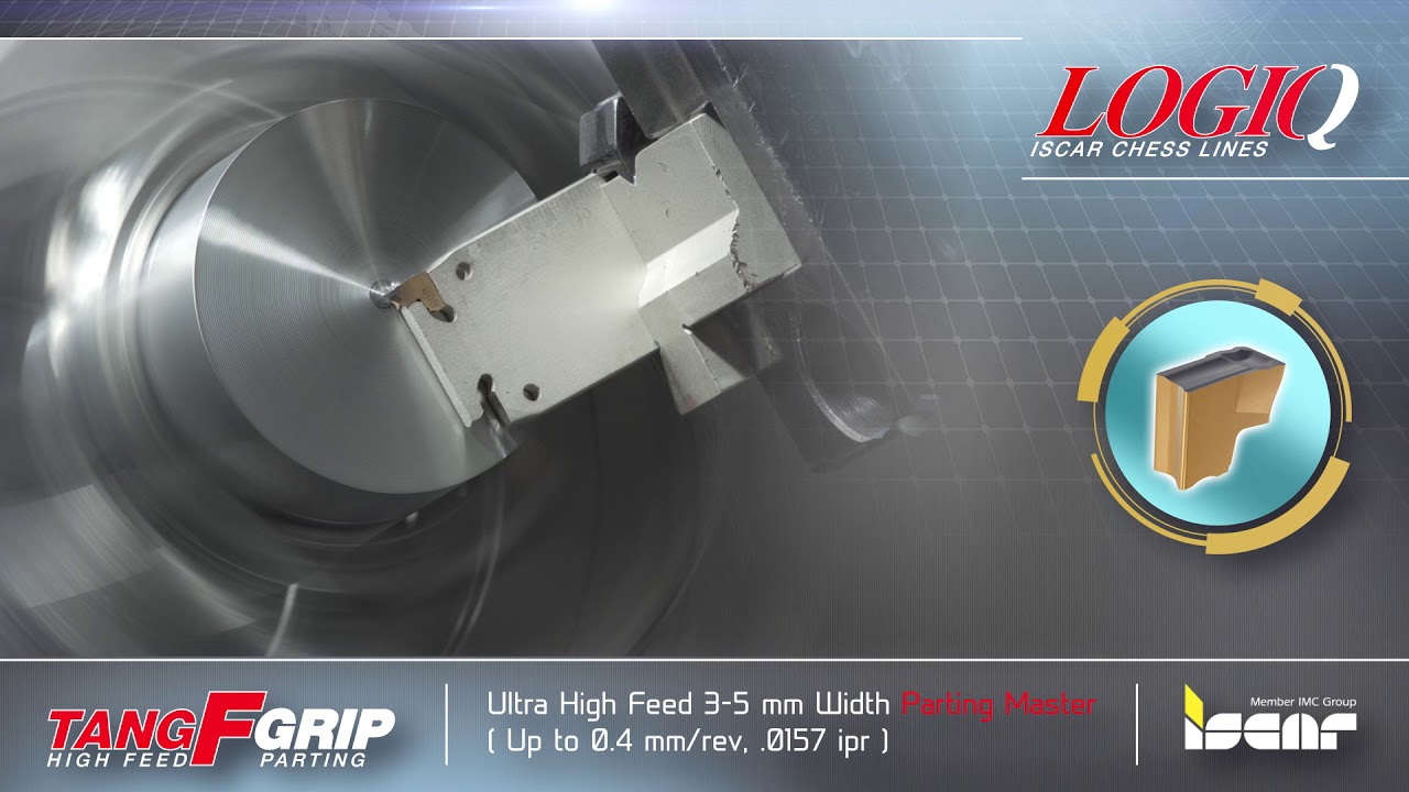ISCAR LOGIQ TANG-F-GRIP - YouTube