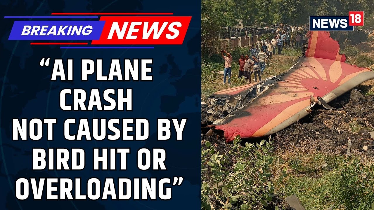 Air India Plane Crash | Air India Plane Crash Not Caused By Bird Hit Or ...