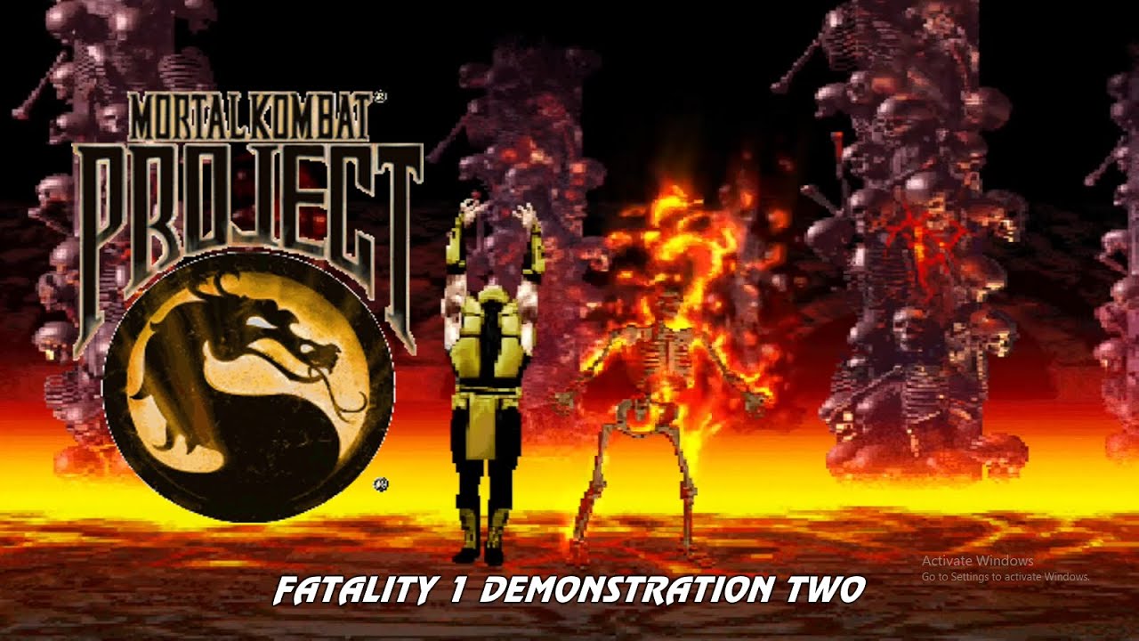 MK Project 2024 Fatality 1 Demonstration Two - YouTube