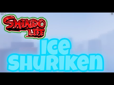 Shindo Life Ice Shuriken spawn location - YouTube