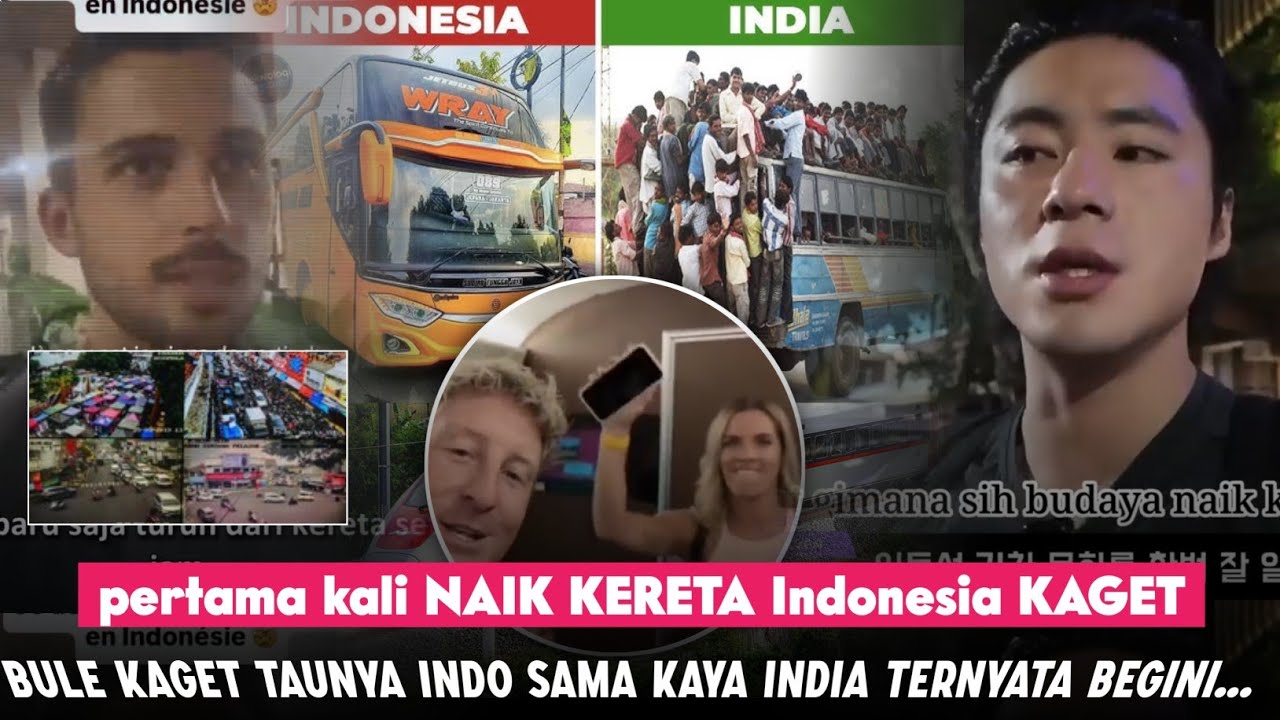 KOCAK, Bule Kira Indonesia Kayak India, Endingnya Bule Tengsin & Malu ...