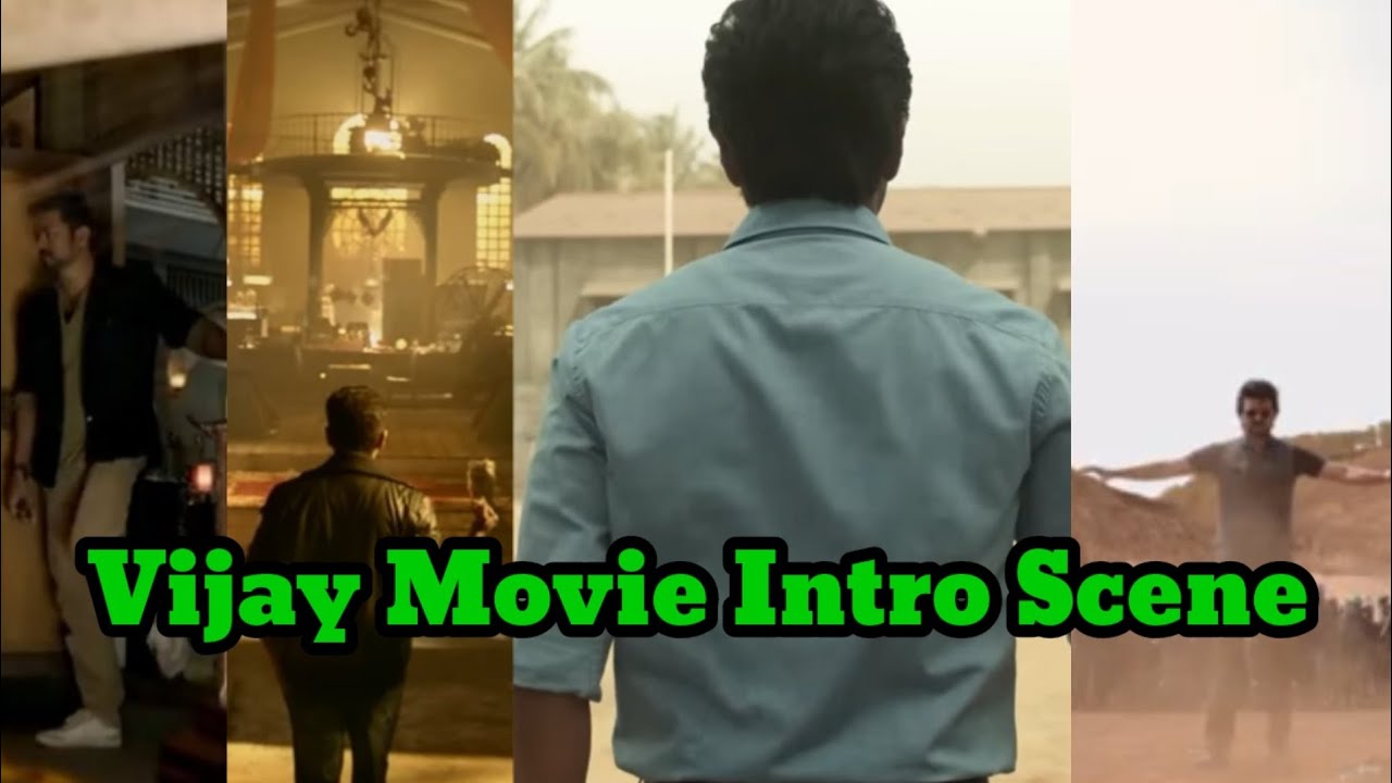 Vijay Movie Intro Scene, #Bigil #Mersal #Master #Varisu - YouTube
