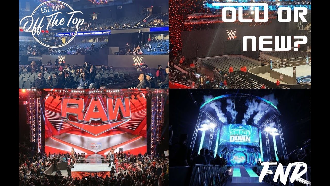 FNR: Stage setup for WWE - YouTube
