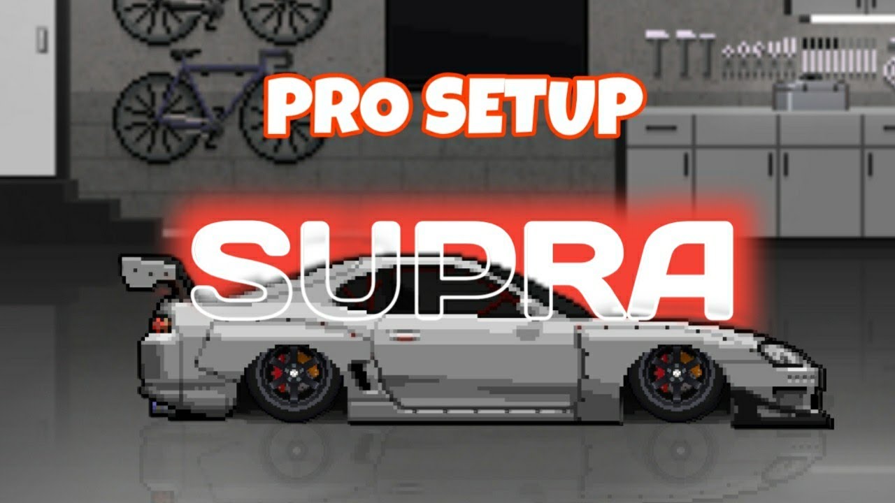 supra pro setup pixel car racer - YouTube