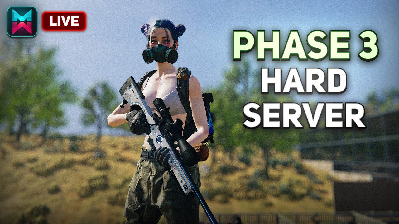 INTENSE PVP IN HARD SERVER - NEW PHASE 3 - Once Human - LIVESTREAM ...