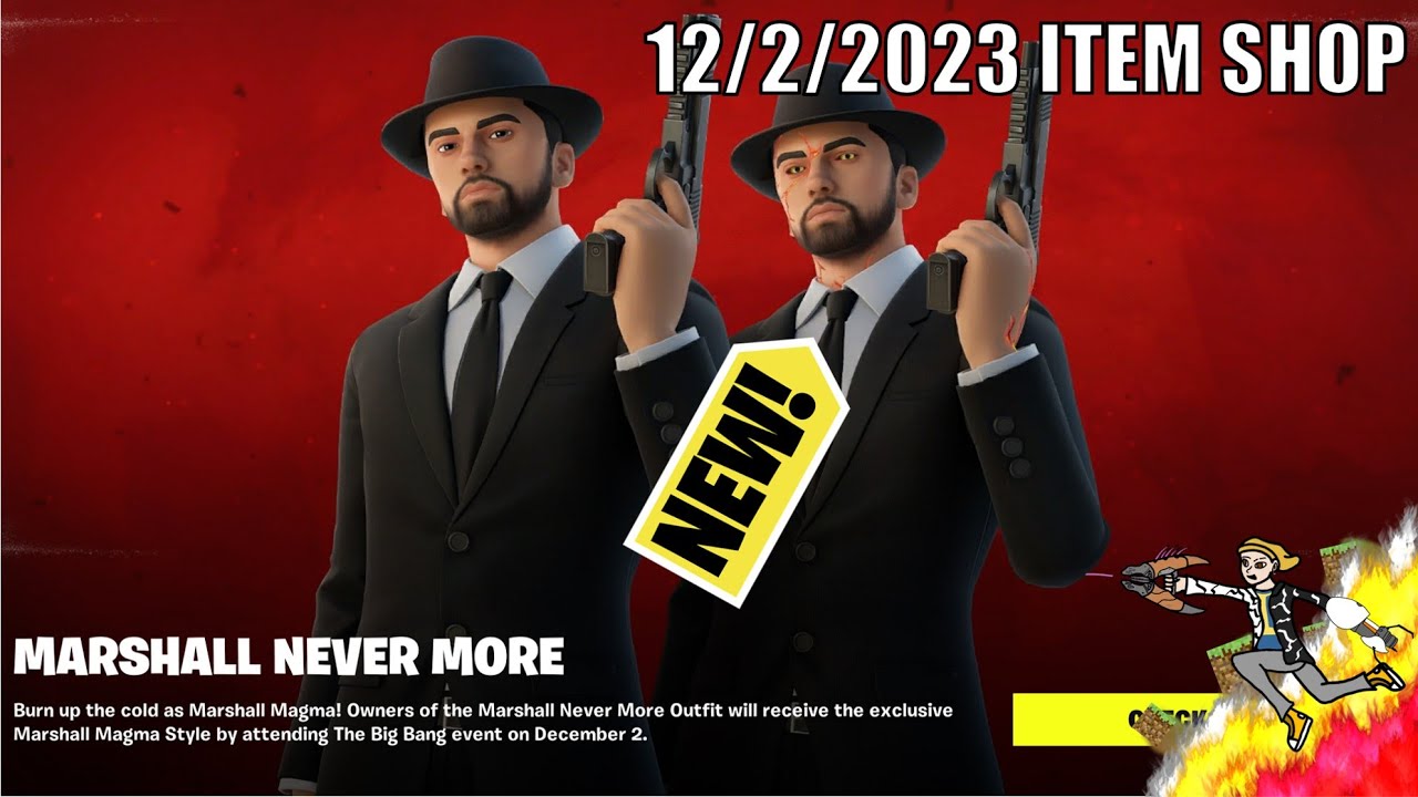 *LIMITED TIME* Marshal Nevermore Magma Style! | Fortnite Item Shop (2 ...