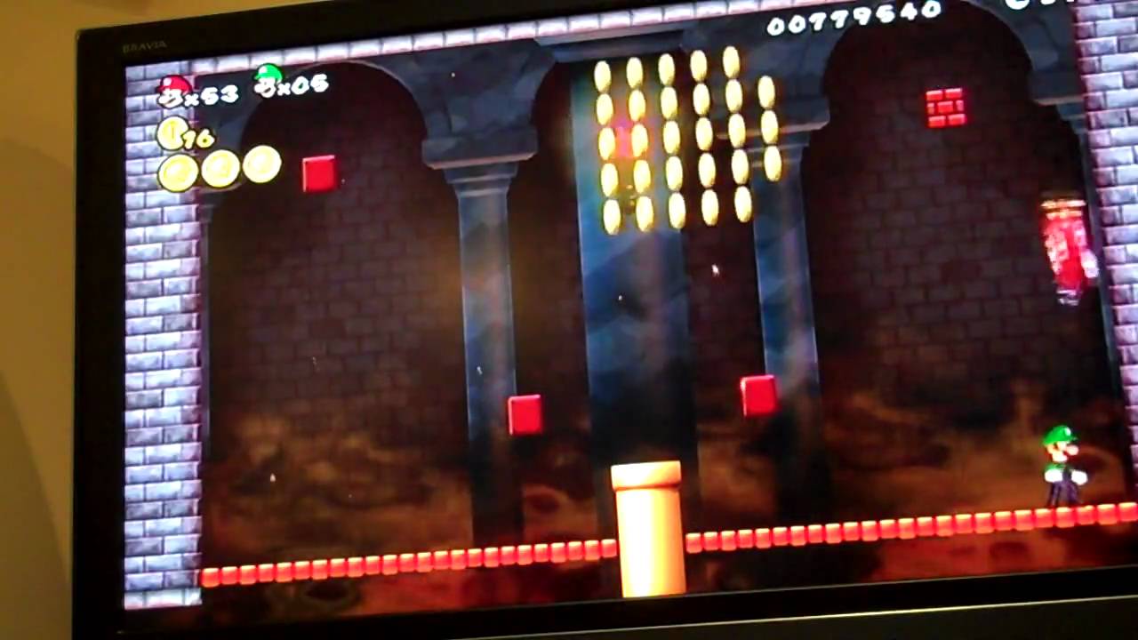 New Super Mario Bros. Wii Walkthrough- Part 1-4 KOOPALING FIGHT - YouTube