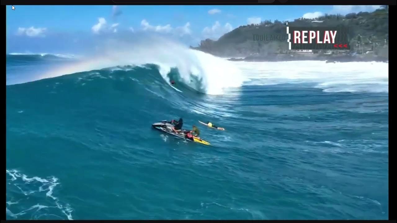 Big Wave Surfing Contest - The Eddie (Part 4) - YouTube