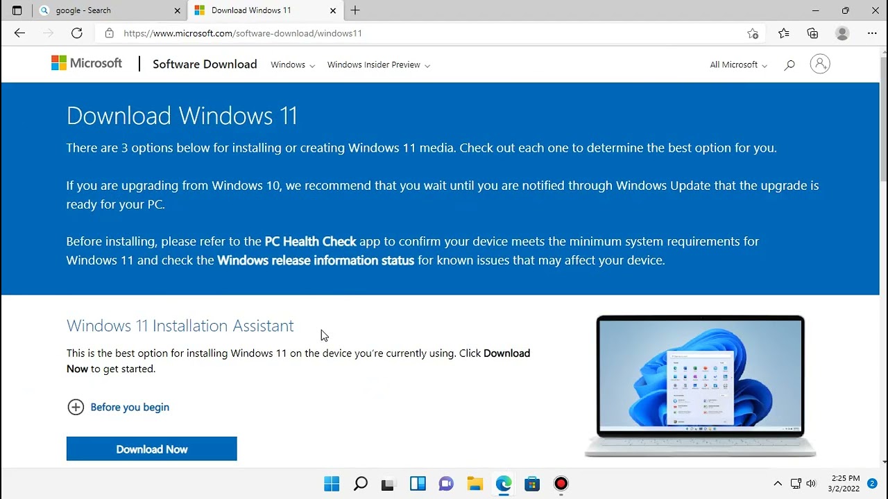 Free Download Win11 Download & How to install it - YouTube