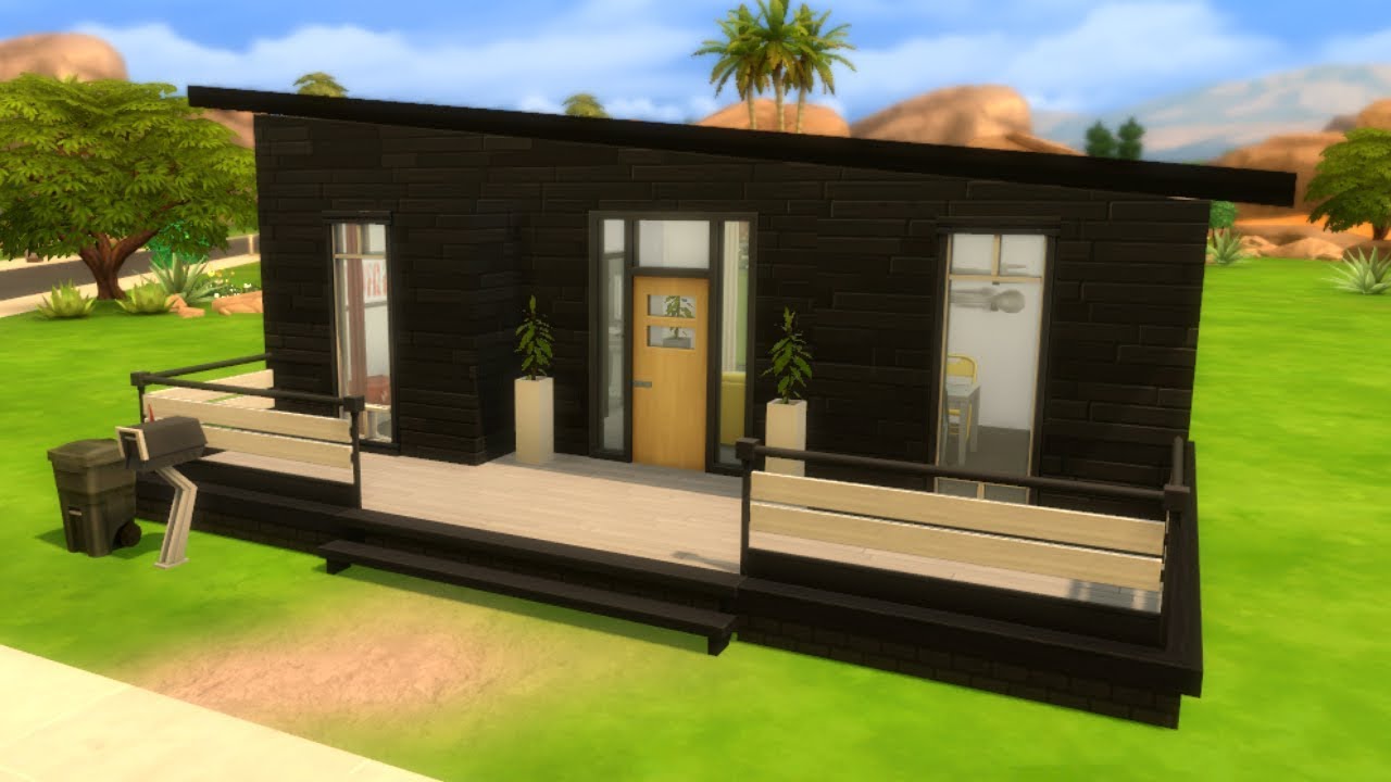 9K BUDGET HOUSE - The Sims 4: Rags to Riches (Speed Build) - YouTube