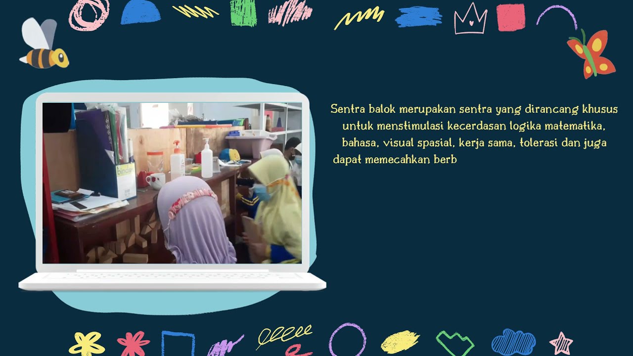 VIDEO PEMBELAJARAN MODEL SENTRA (KELAS SENTRA BALOK) OLEH TK FATMA ...