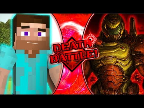 Death Battle Fan Trailer S2: Steve Vs. Doomguy (Minecraft Vs. DOOM ...