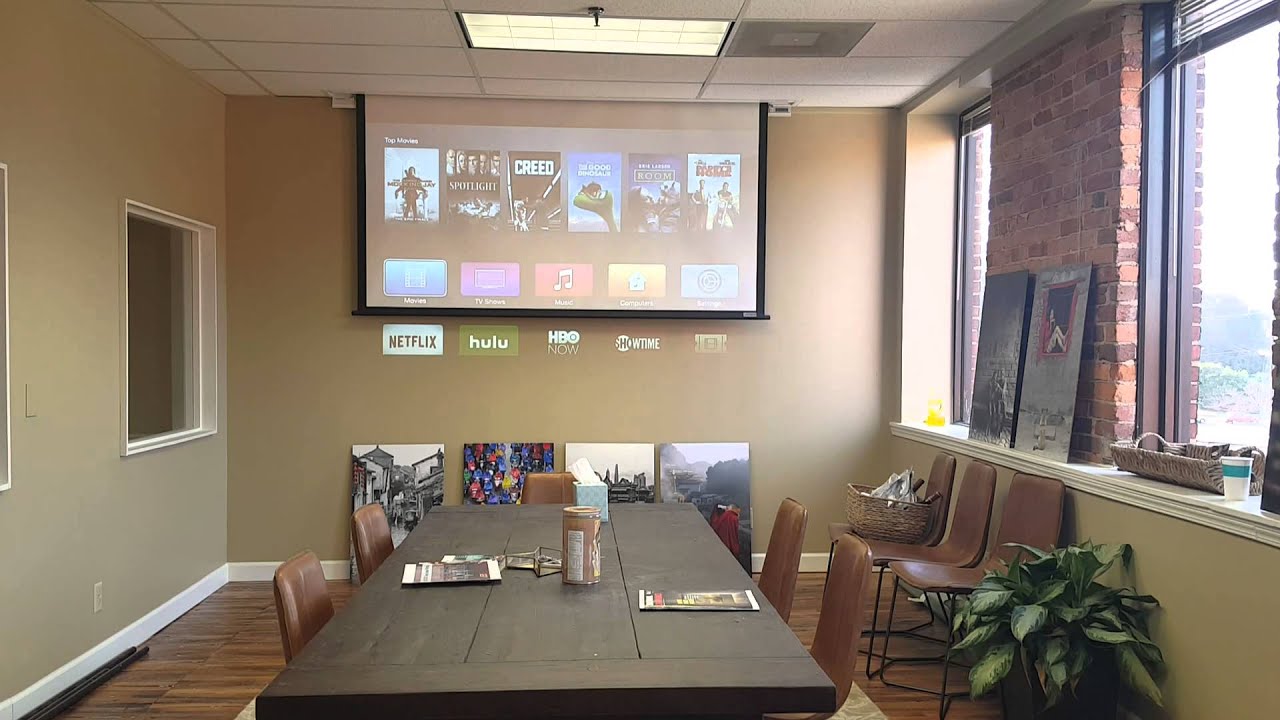 Conference room installation - YouTube