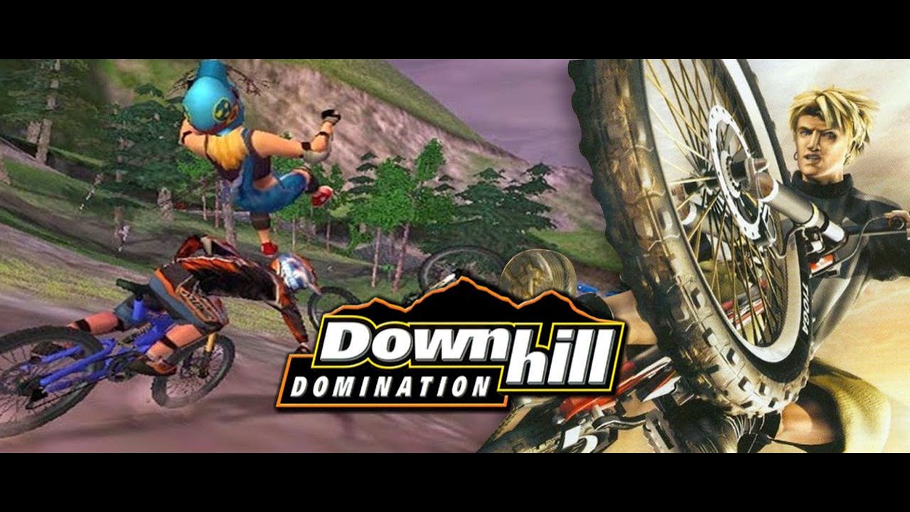 Downhill Domination Game Sepeda Gunung Live Gaming Indonesia !! - YouTube