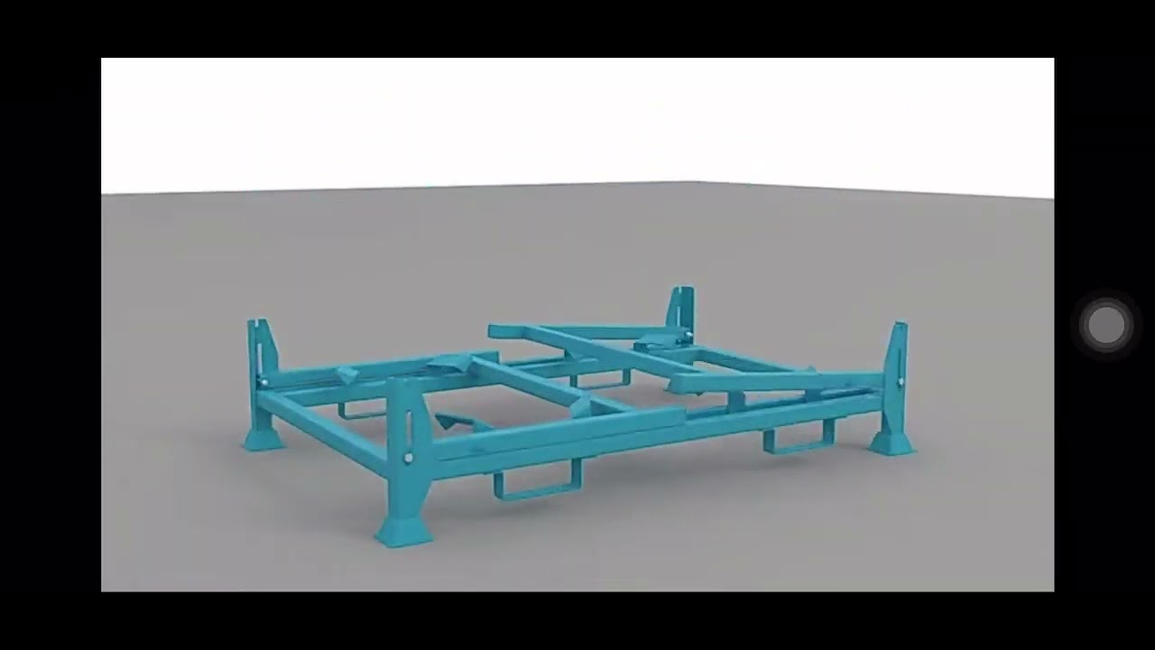 Chairborne Folding Oak Barrel Rack System - YouTube