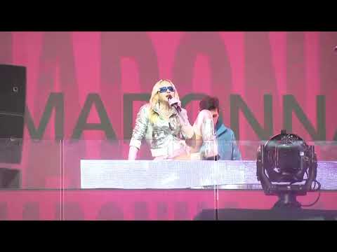 WATCH: Madonna Shuts Down Times Square With Surprise Pop-Up Concert