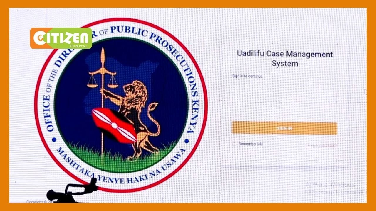 ODPP launches policy documents in cases management system - YouTube