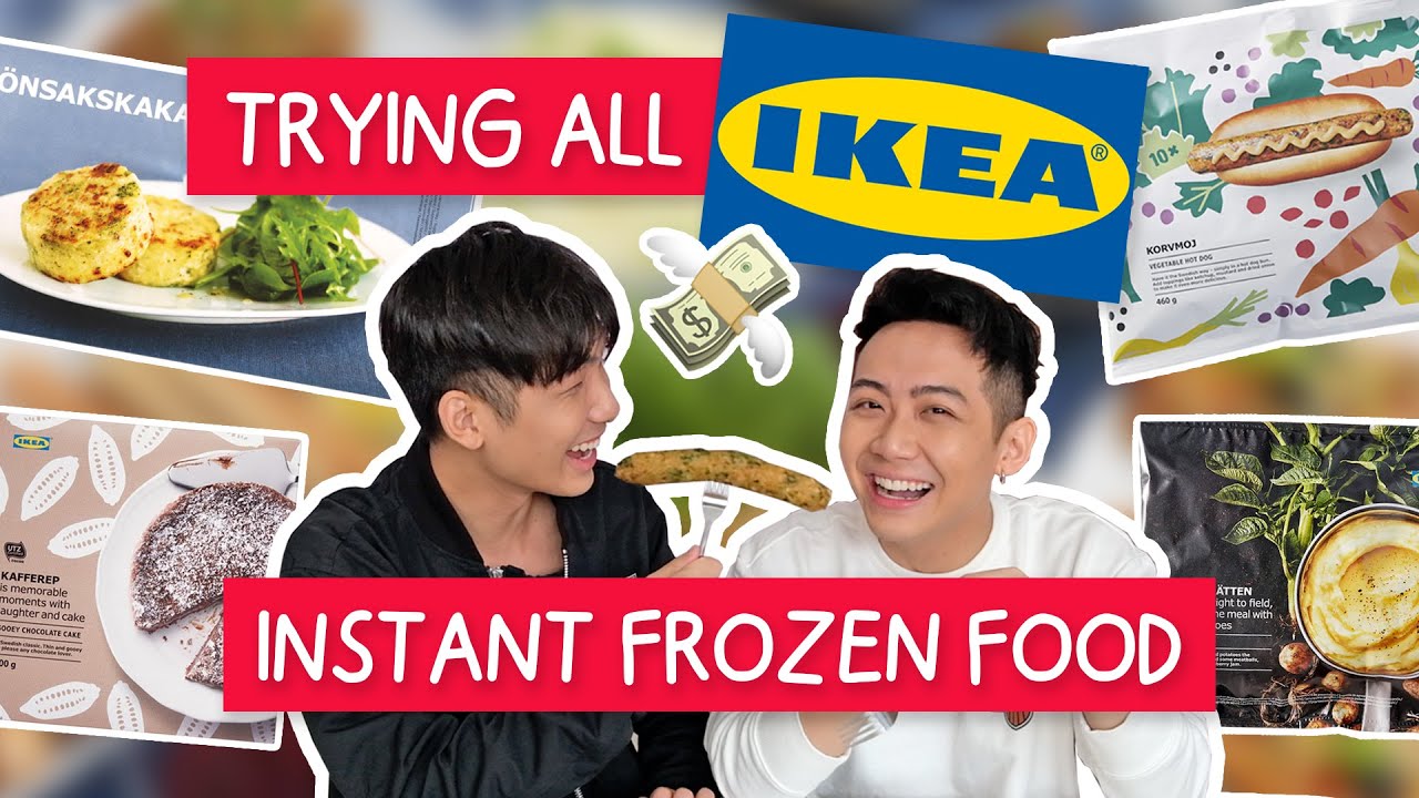 Trying ALL IKEA Instant FROZEN FOOD!!! - YouTube