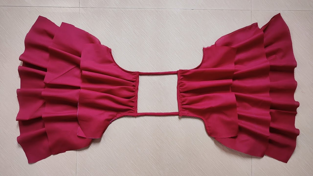 How to stich three layer baby frock/ easy way - YouTube