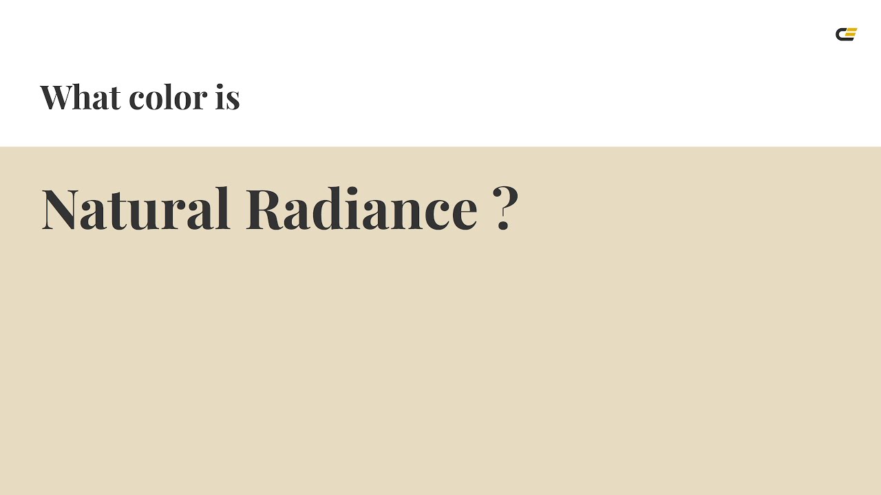 Natural Radiance color #e7dcc1 hex color - Yellow color - Cool color ...