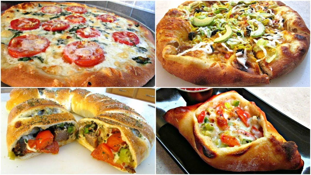 7 Recipes for Pizza, Stromboli and Calzone's - PoorMansGourmet - YouTube