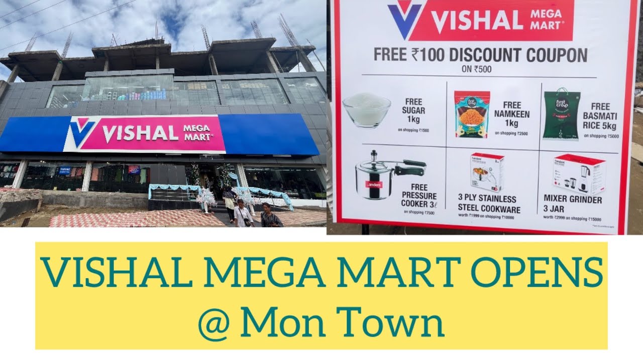 Vishal Mega Mart Inauguration & Dedication at Mon HQ on 27th September ...