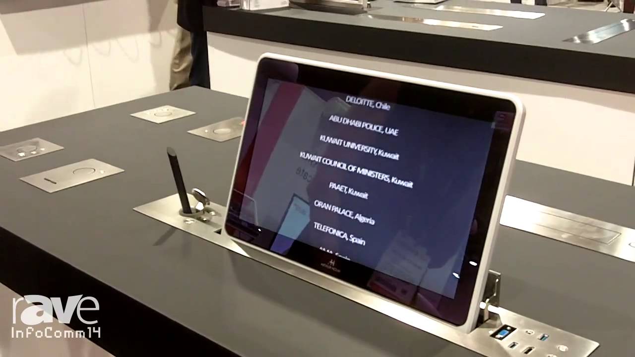InfoComm 2014: Arthur Holm Exhibits Its Dynamic X2 Conference Monitor ...