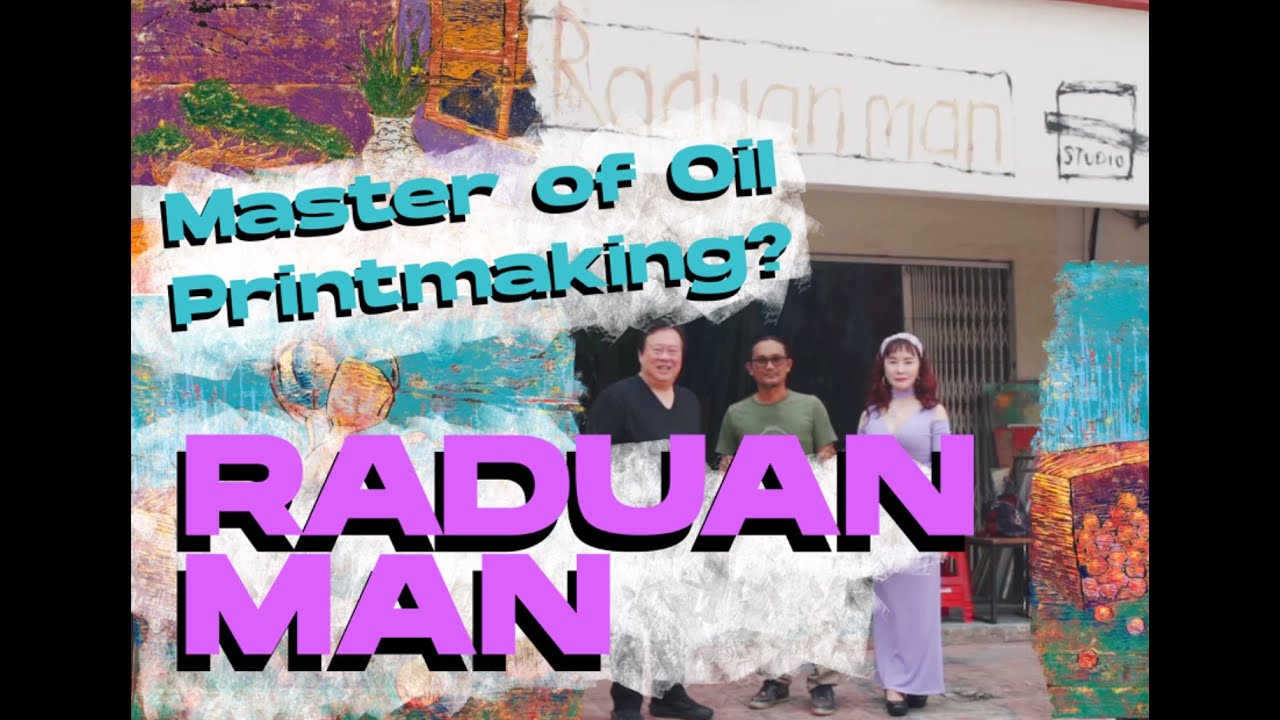 REVOLUSI WOODCUT PRINTMAKING 😱 - Raduan Man - YouTube