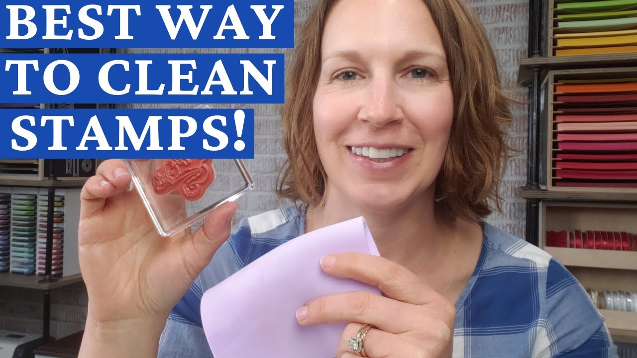My FAVORITE Stamp Cleaning Trick! - YouTube
