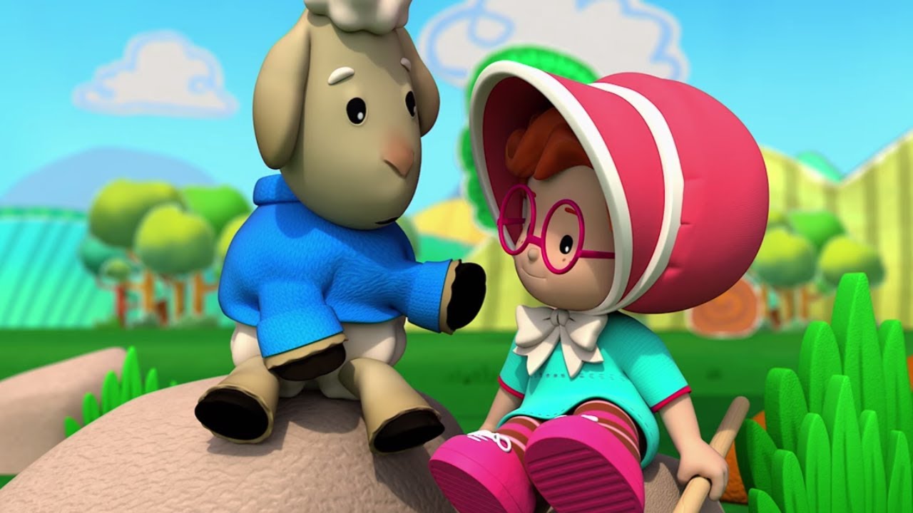 Dear Little Lamb!🐑Little People | Cartoons for Kids | Videos for kids ...