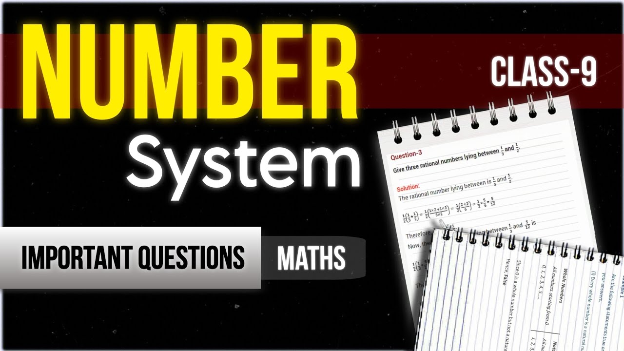 MATHS (Class -9) [NUMBER SYSTEMS] - YouTube