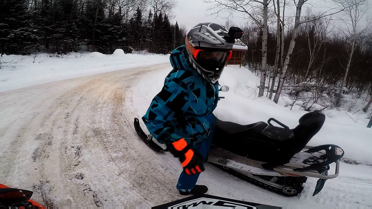 SNOWMOBILE GOPRO EDIT | BAY LAKE, MUSKOKA SNOWMOBILING - YouTube