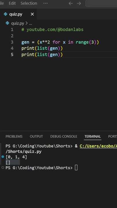 The Generator Mistake Every Beginner Makes! - YouTube