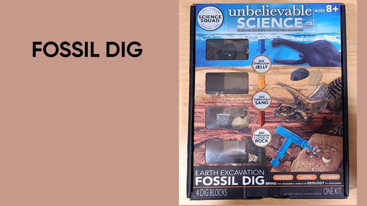 Fossil Dig - Earth Excavation - YouTube