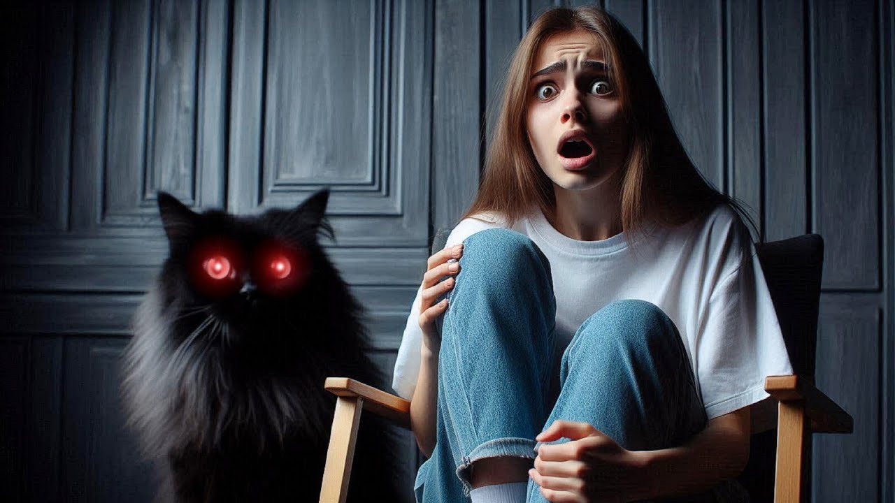 The Cursed Cat - Girl Took Her To Home - Horror Story in English - YouTube