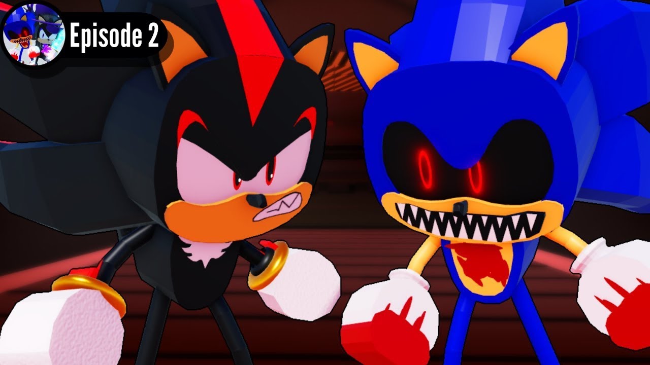 Stopping The EXE As Shadow (Animation + Gameplay) Sonic.exe The ...