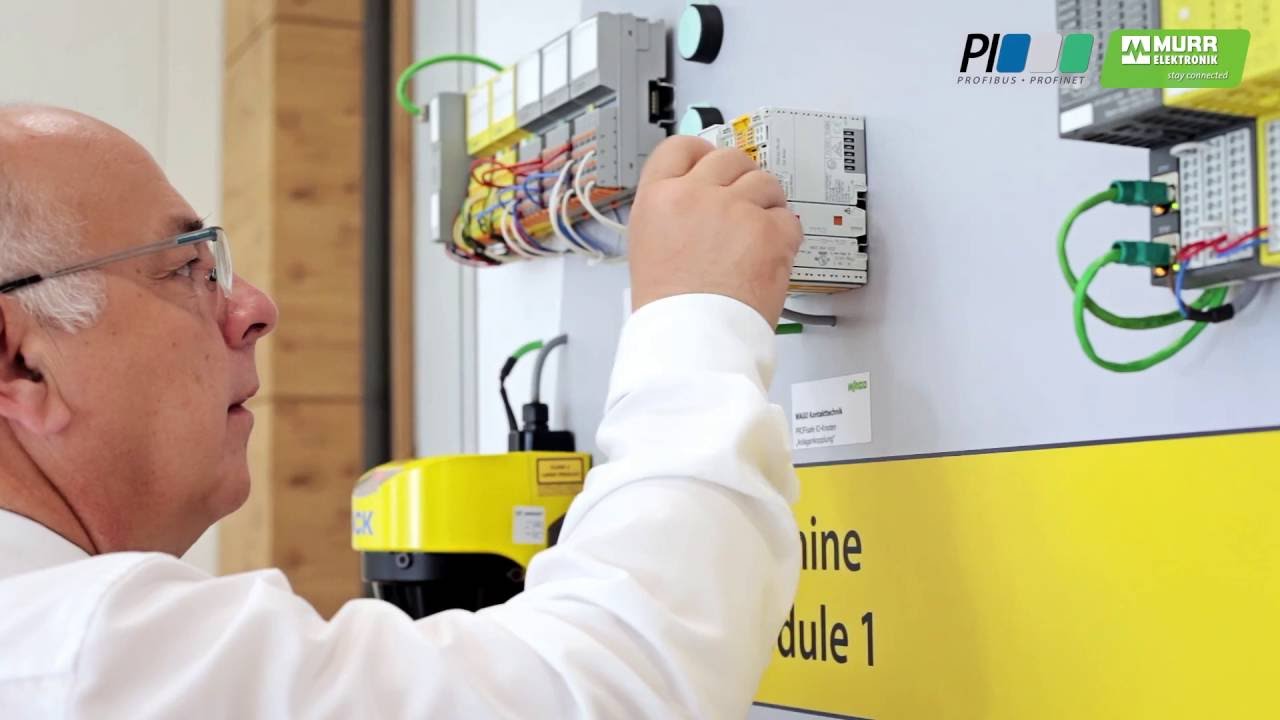 PROFIsafe Live Demonstration - YouTube