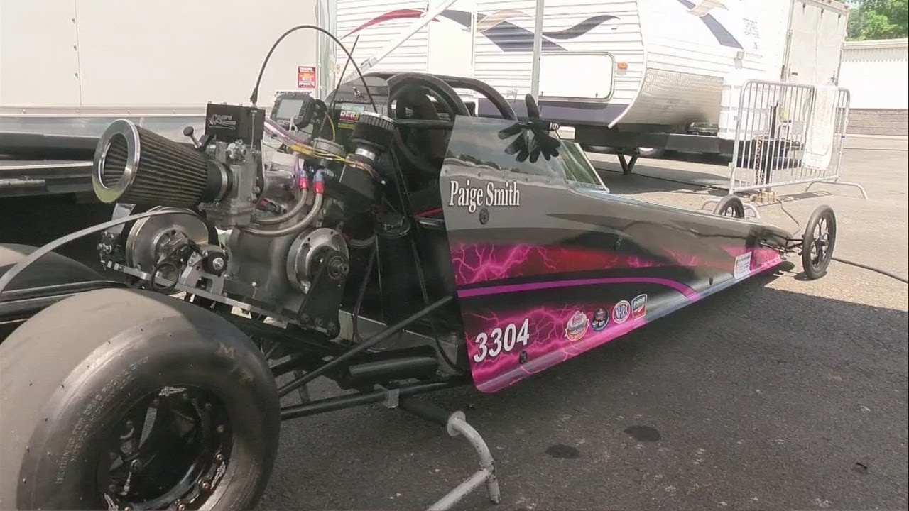 NHRA JR. drag racing eastern conference finals at the Bristol dragway ...