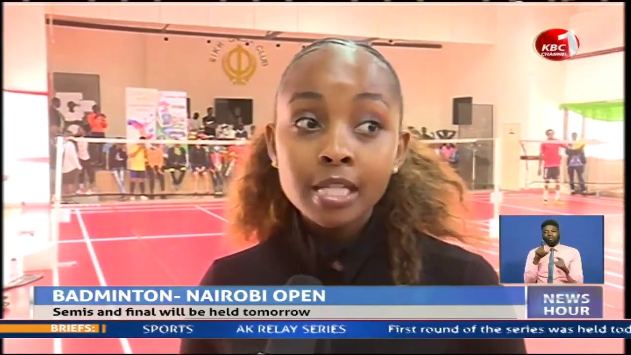 63players feature in the Badminton Nairobi open that entered its first ...
