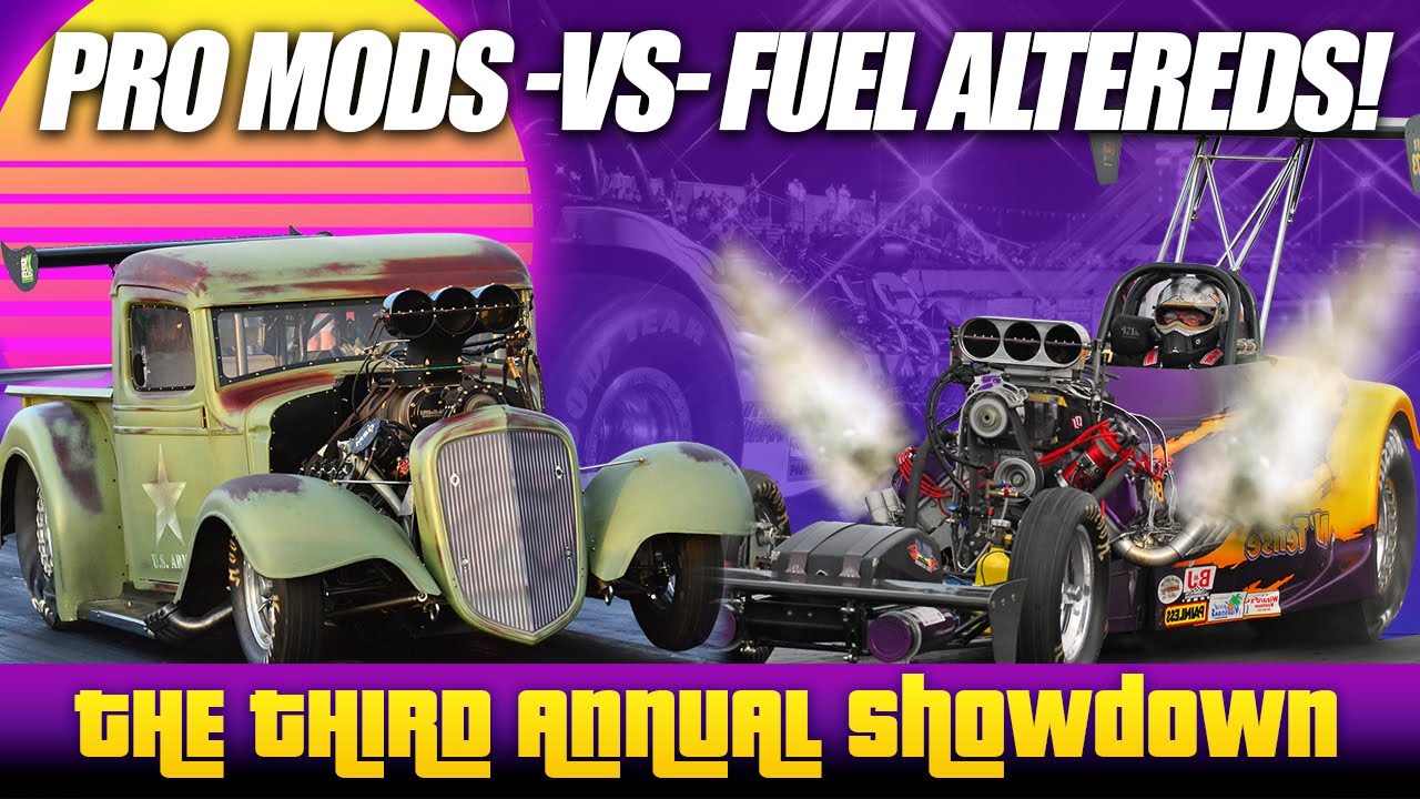 PRO MODS -vs- FUEL ALTEREDS! The 3rd Annual Showdown in Texas | Drag ...