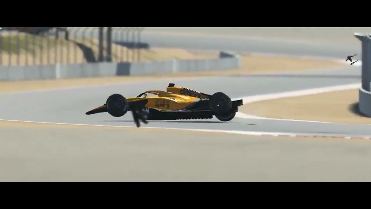 rFactor 2 WHAT A CRASH - YouTube