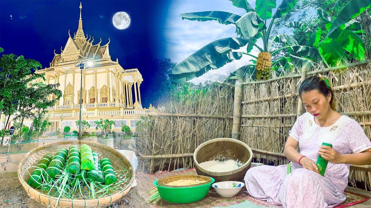 Cambodian Pchum Ben Celebration Honoring Ancestors with Khmer Cakes ...